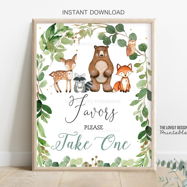 Woodland Theme Party - Etsy
