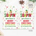 Editable Soapin You Have a Merry Christmas Tags Holiday Soap Gift ...