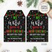 Christmas Gift Tags We Whisk You a Merry Christmas Baker - Etsy