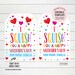 I Squish You Happy Valentine's Day Squishies Gift Tag Squeeze Squishee ...