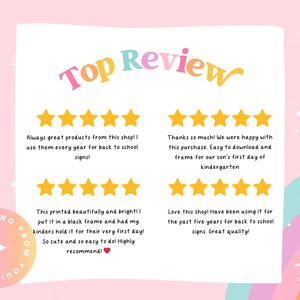 First Day and Last Day of 4K Sign, Printable INSTANT DOWNLOAD Photo ...