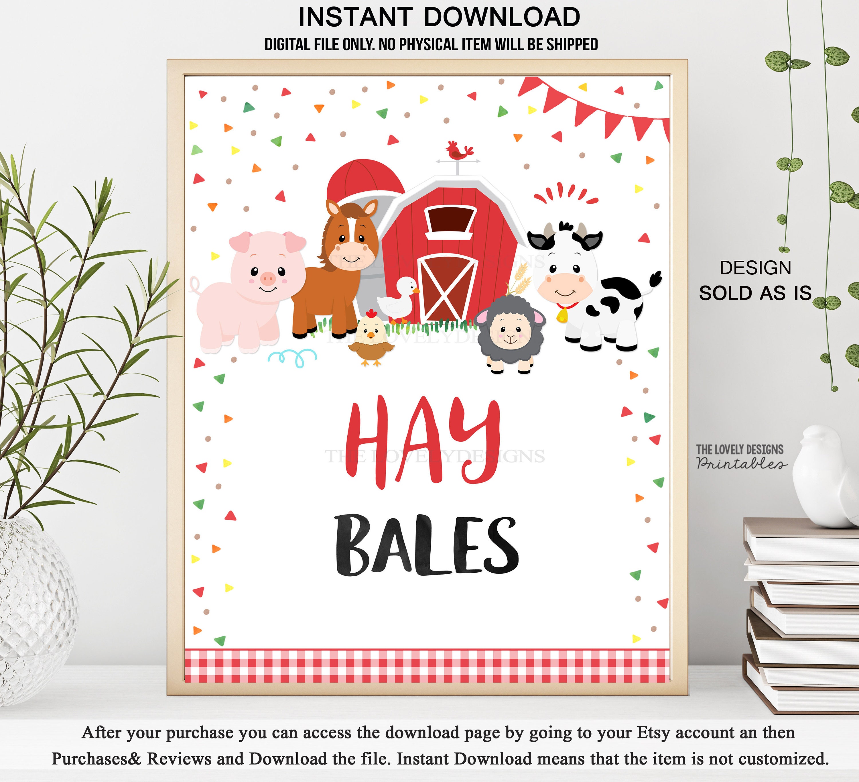 No Farm Animals Sign