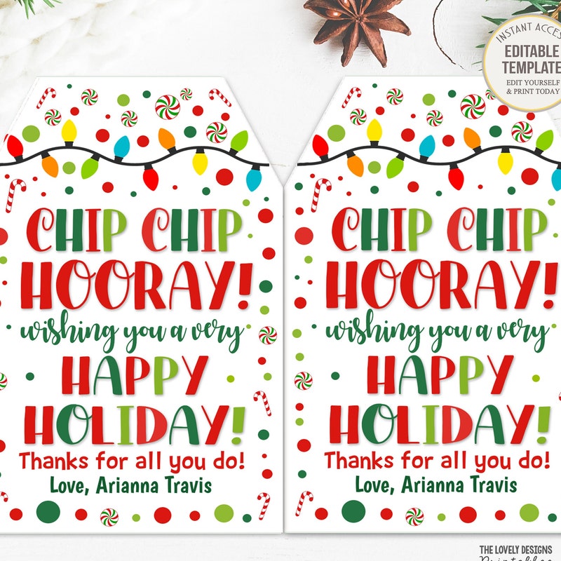 Chip Chip Hooray - Etsy