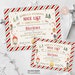 EDITABLE Santa Claus Official Nice List Certificate Letter From Desk ...