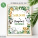 EDITABLE Jungle Welcome Sign Jungle Birthday Party Sign Jungle - Etsy