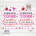 Valentines Day Cookie Gift Tag No Matter How the Cookie Crumbles Tag ...