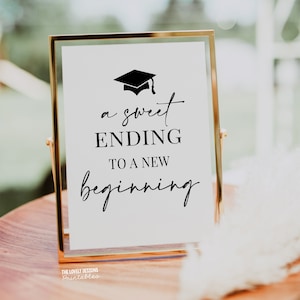 Graduation Party Table Signs Bundle INSTANT DOWNLOAD Printable ...