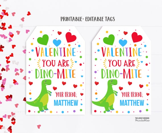 Paper & Party Supplies Valentines Day Gift Tags Classroom Exchange ...
