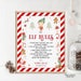 Editable Elf Rules Sign Elf Arrival Rules Letters No Touching Elf Sign ...