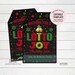 Christmas Lottery Gift Tag Printable Wishing You a Lotto Joy Teacher ...