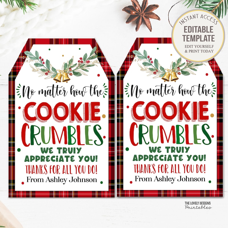 Teacher Christmas Tags - Etsy