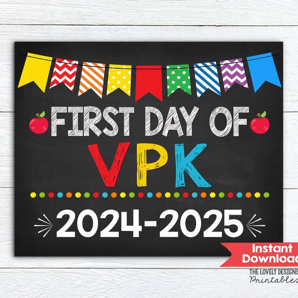 Vpk Sign - Etsy
