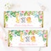 EDITABLE Jungle Candy Bar Wrappers Girl Jungle Baby Shower Safari Wild ...