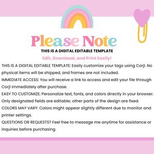 Valentine's Day Teacher Gift Tag How Sweet It is to Be Taught by You ...