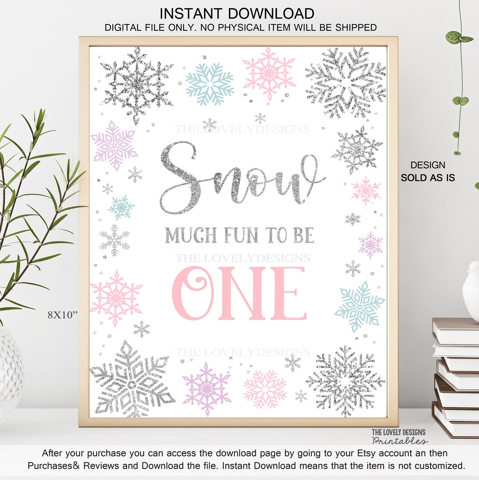 Winter Snow Much Fun to Be One Sign Winter Onederland 1st Birthday Sign ...
