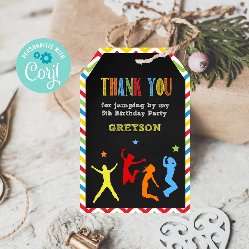 Trampoline Party Favors - Etsy