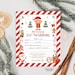 EDITABLE Elf Rules Sign Elf Arrival Rules Letters No Touching Elf Sign ...