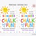 Chalk Full of Fun Tags Summer Gift End of School Year Favor Classroom ...