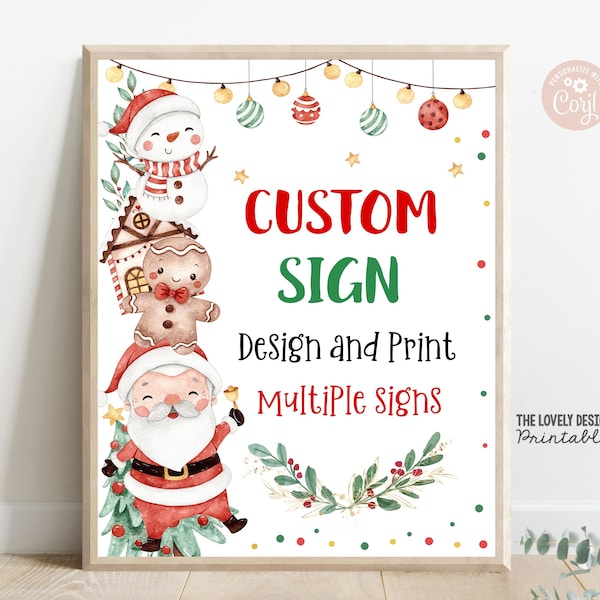 Cute Holiday Signs - Etsy