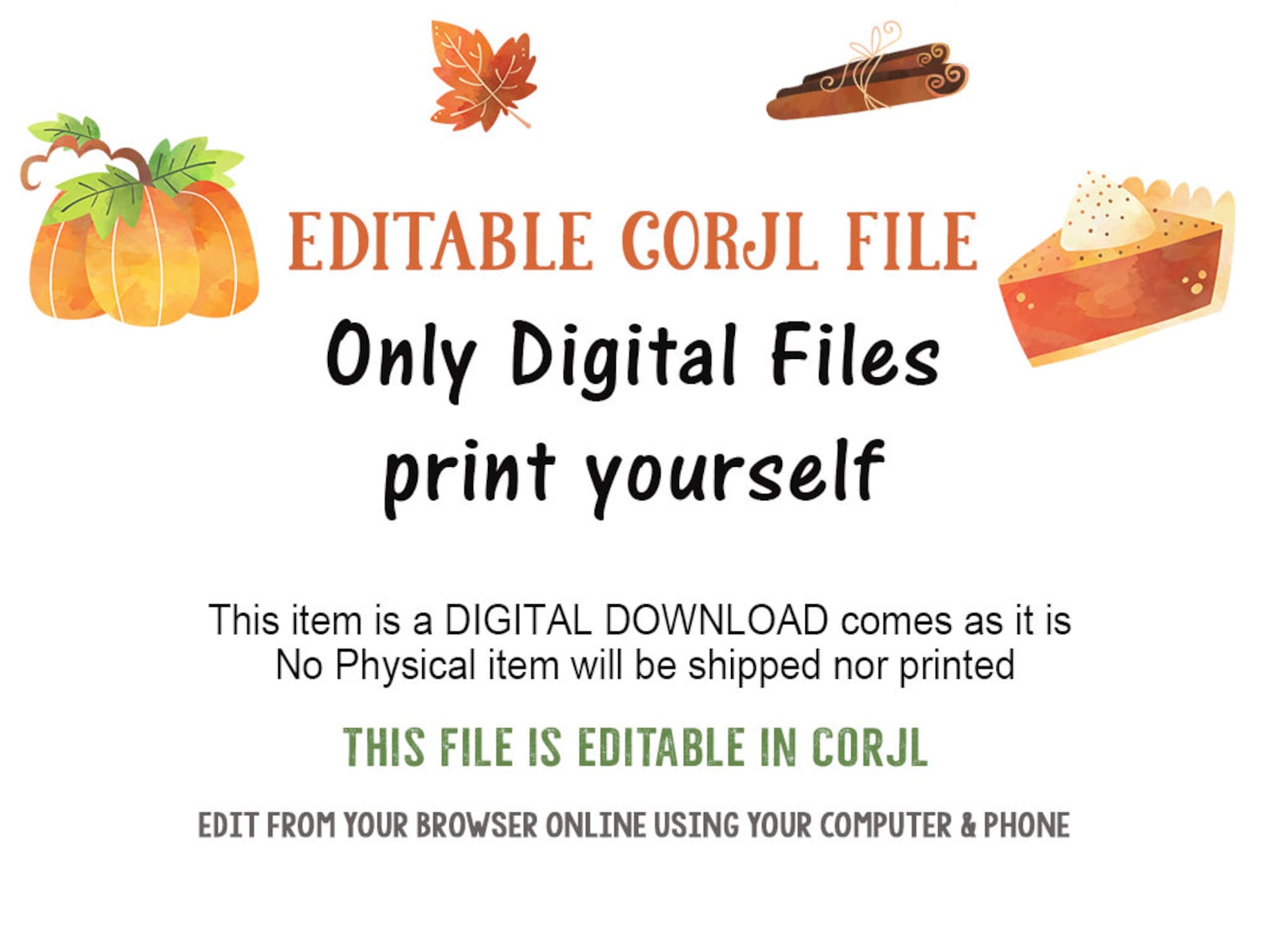 Thanksgiving Gift Tag Printable Extra Thankful for You Fall - Etsy