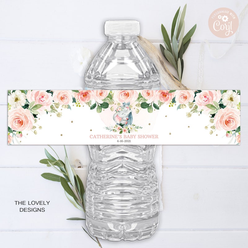 Elephant Labels - Etsy