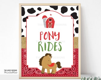 Pony Rides Sign - Etsy