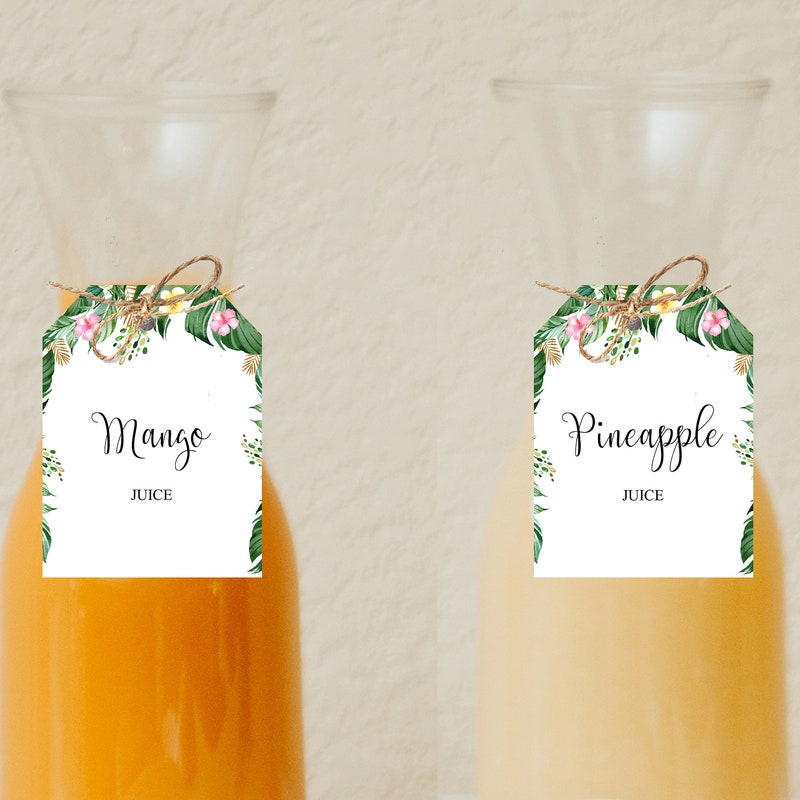 Mimosa Bar Labels - Etsy