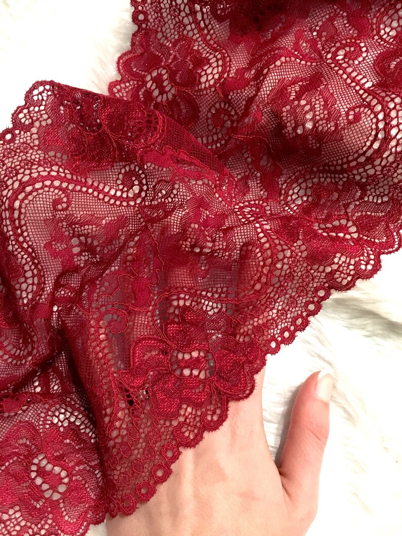 Red See Through Panties Sheer Lingerie Set Red Lace Triangle - Etsy ...