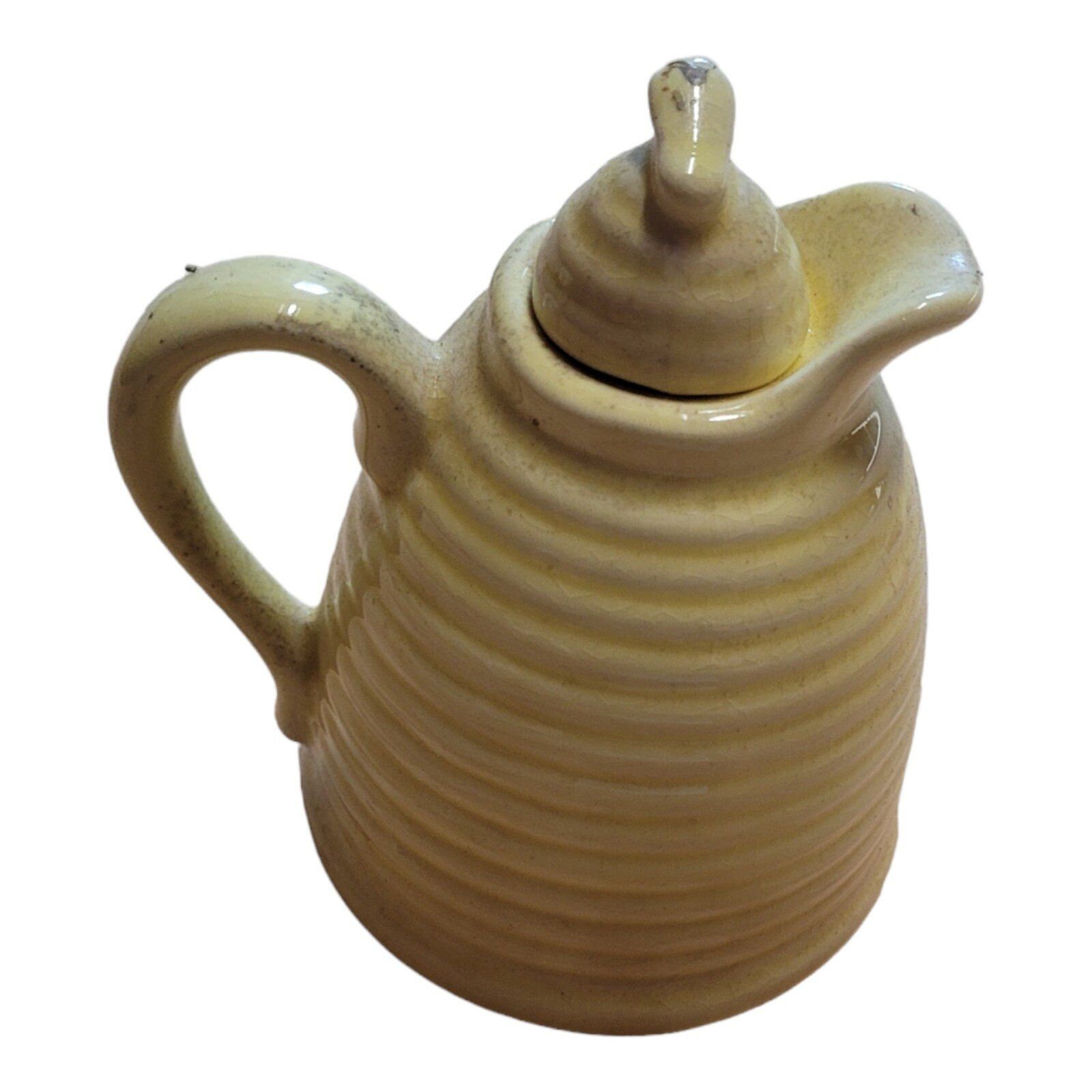 Mid-century Modern Beehive Honey / Syrup Pitcher - Etsy