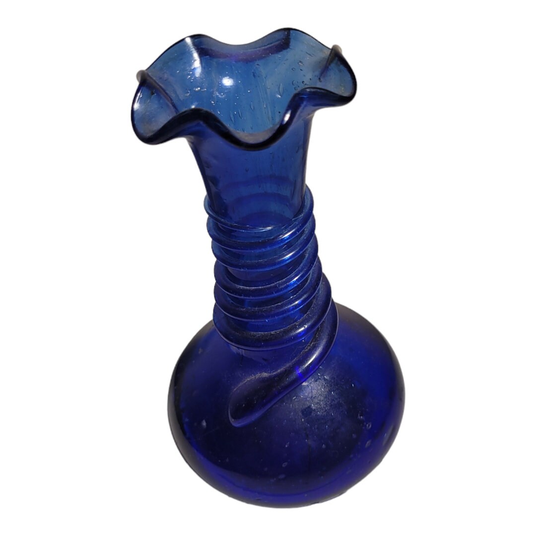 1950s Vintage Hand Blown Glass Pitchers, and Vases From Blenko, Pilgrim ...