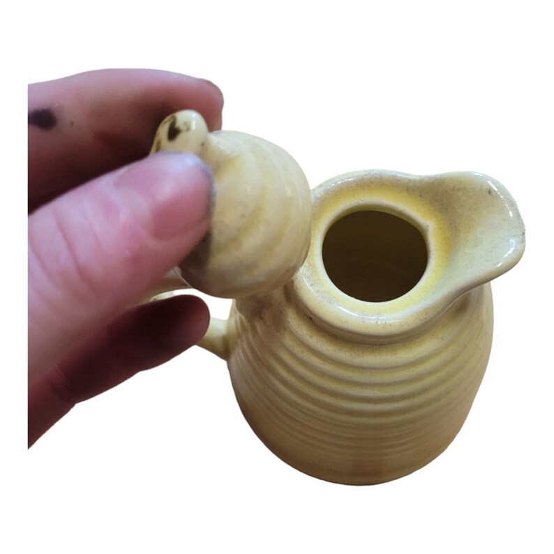 Mid-century Modern Beehive Honey / Syrup Pitcher - Etsy