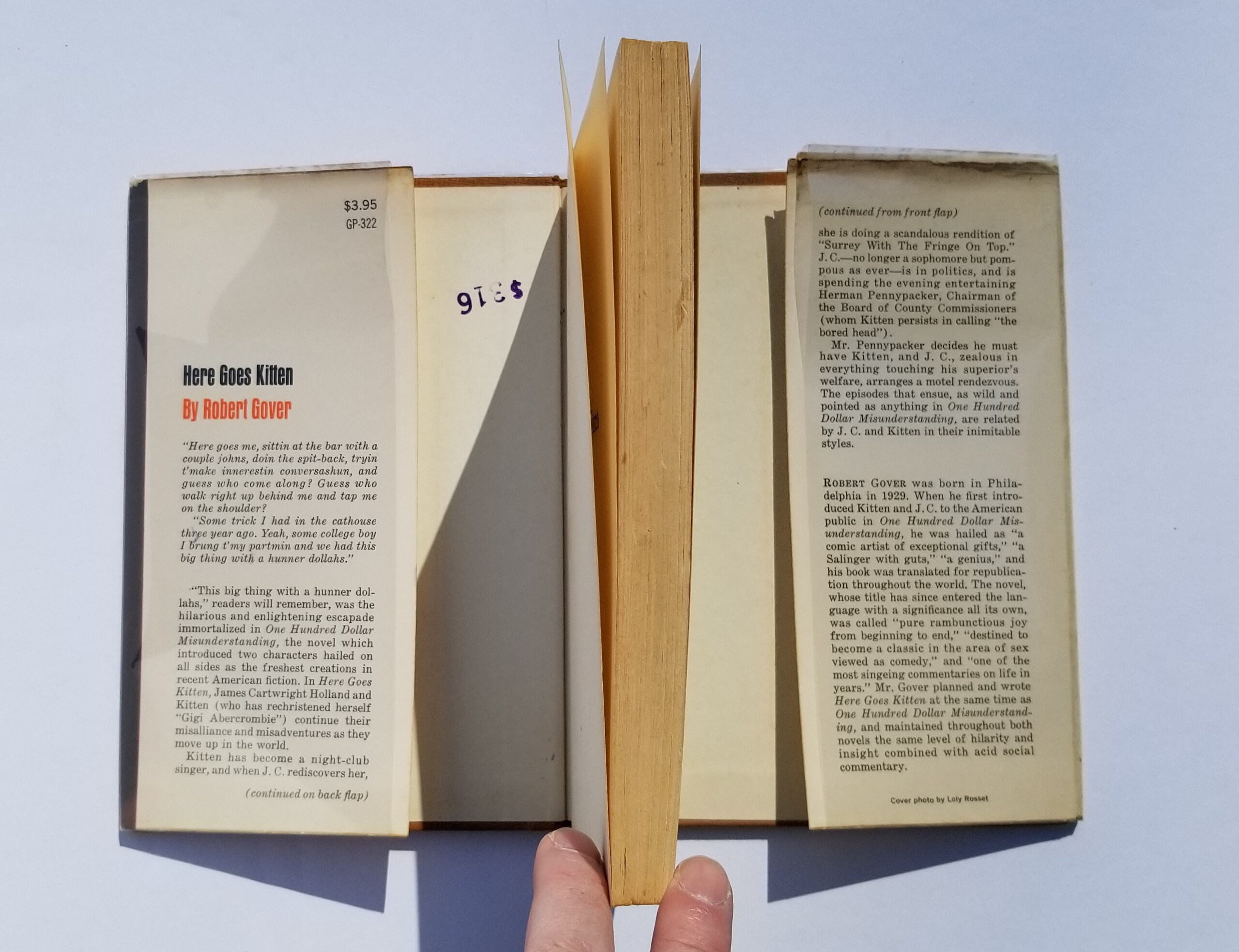 Here Goes Kitten by Robert Gover Grove Press 1964 First - Etsy