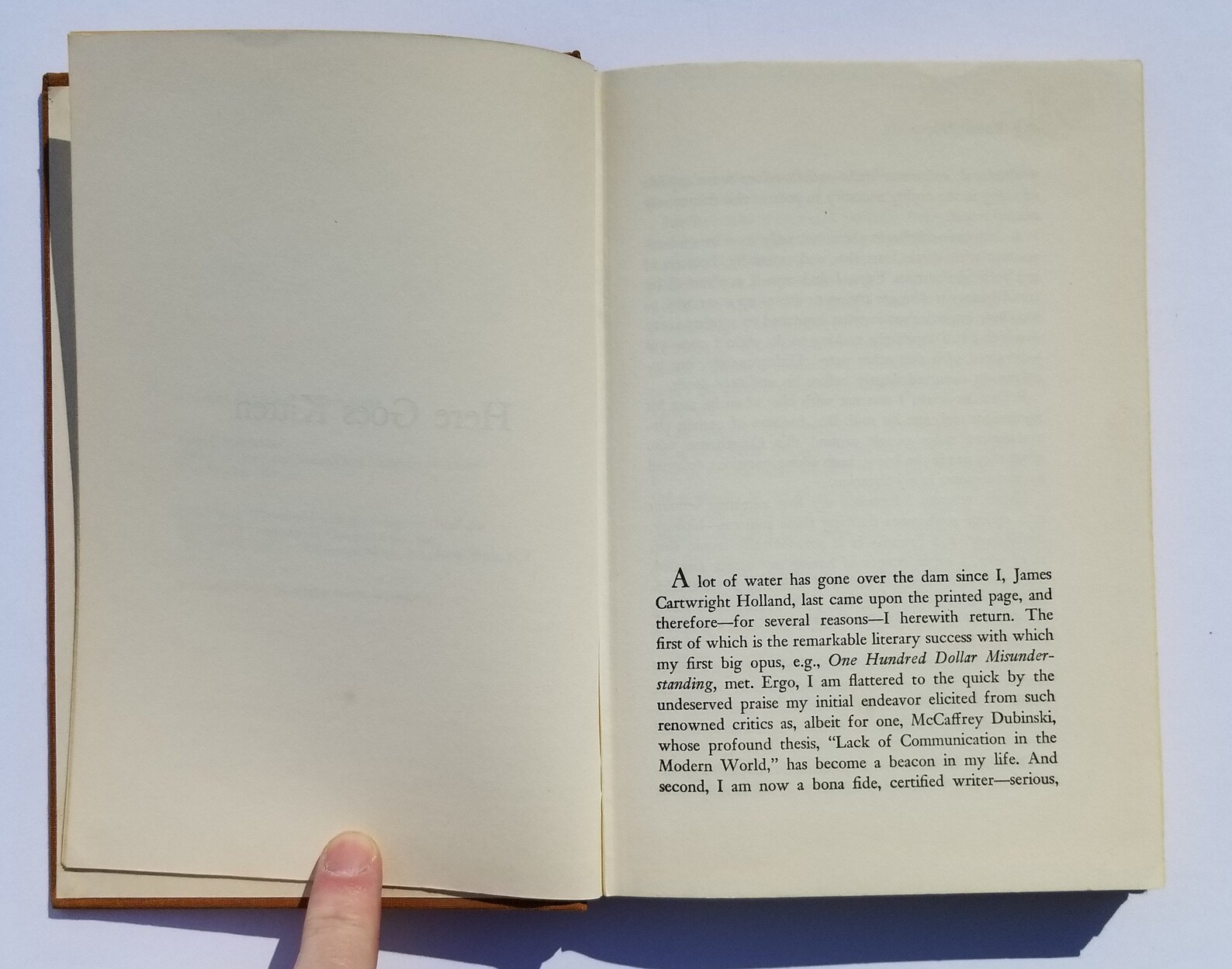 Here Goes Kitten by Robert Gover Grove Press 1964 First - Etsy