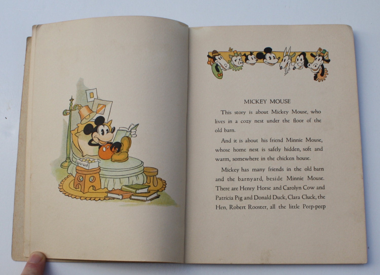 The Adventures of Mickey Mouse Book 1 by the Staff of Walt Disney ...