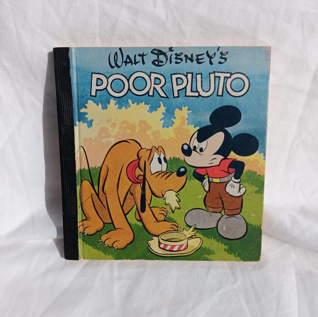 Walt Disney's Poor Pluto Whitman Publishing Co., Racine Wisconsin 1948 ...