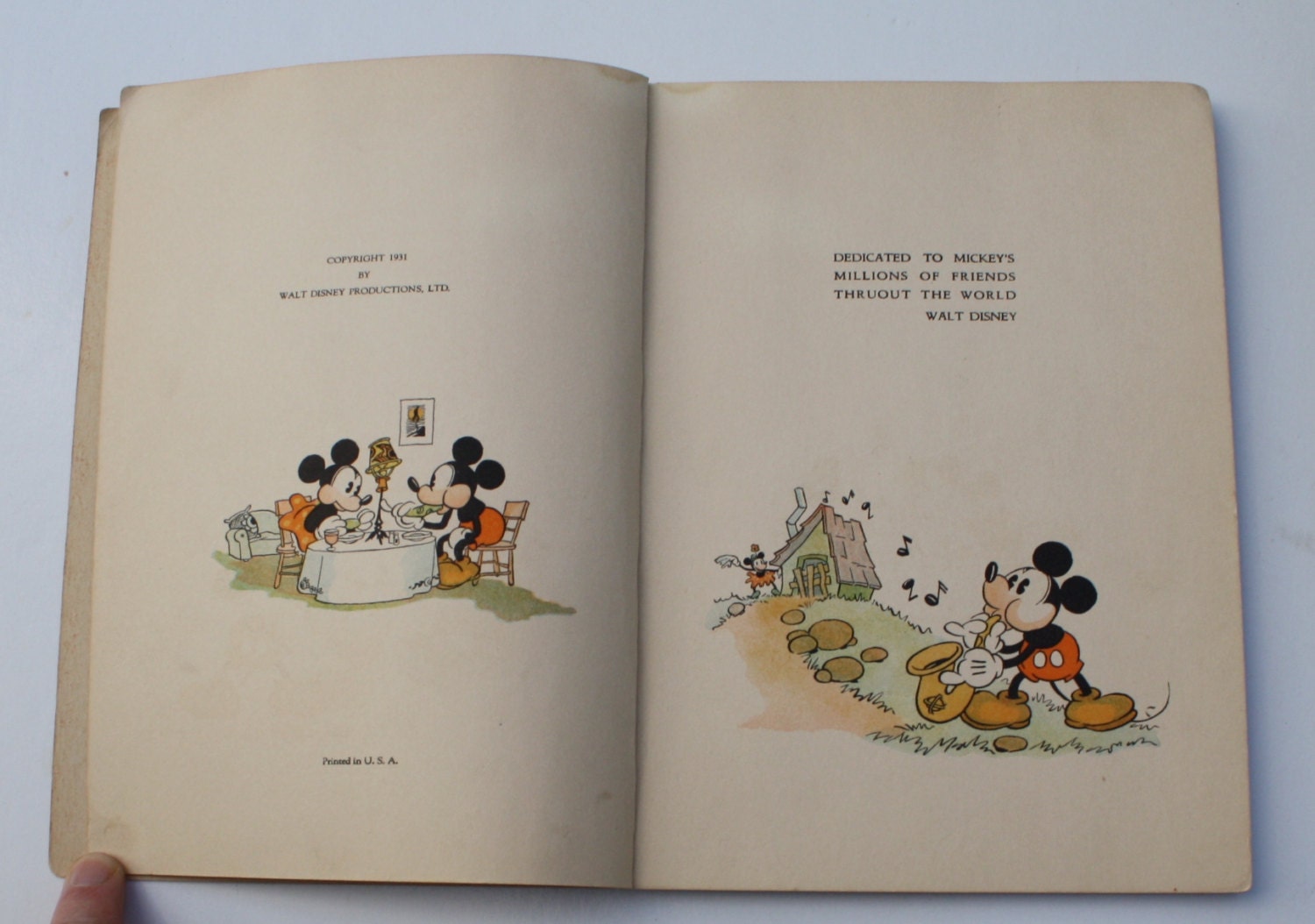 The Adventures of Mickey Mouse Book 1 by the Staff of Walt Disney ...