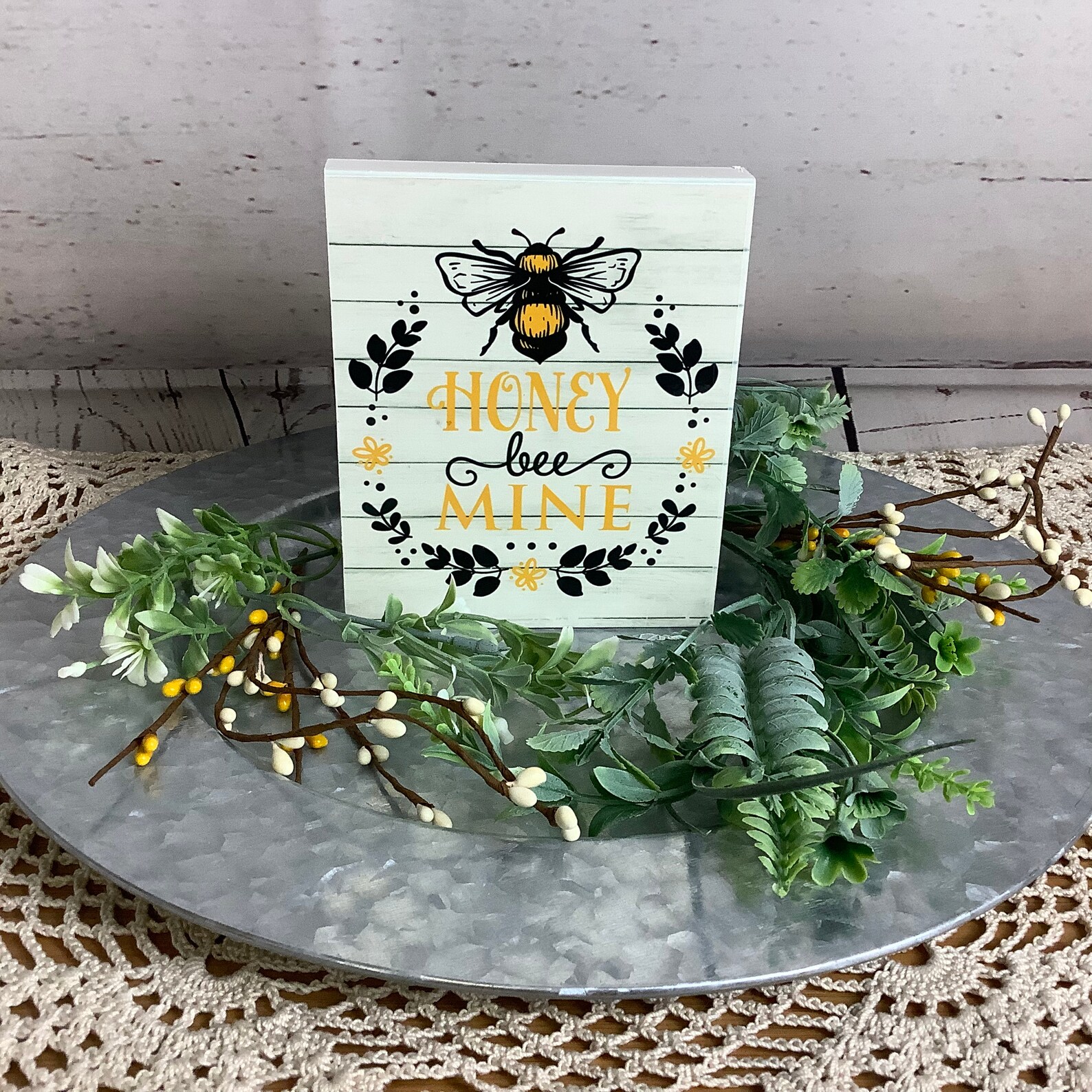 Bee Shelf Sitter Tiered Tray Tray Styling Bee Honey Apiary Bee - Etsy