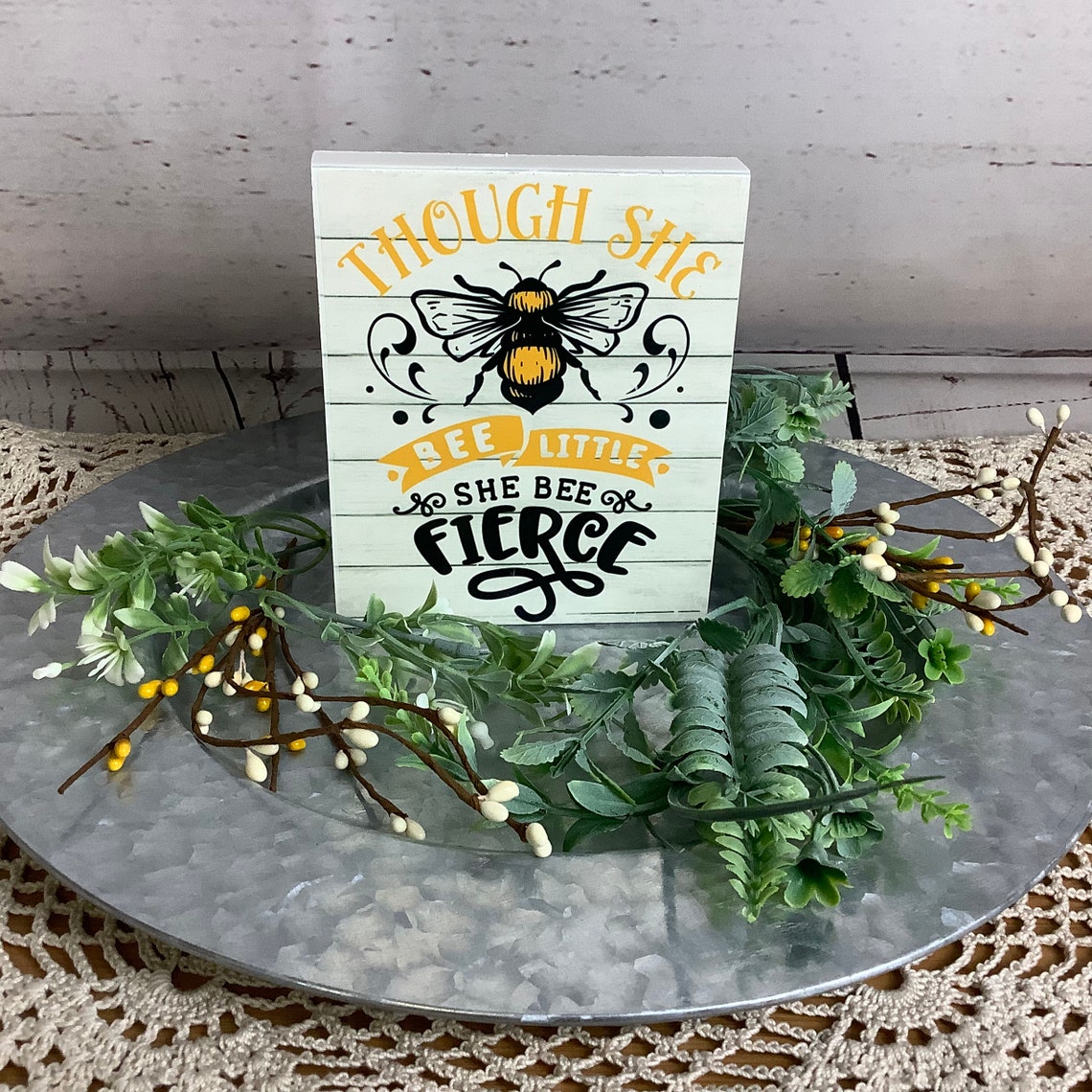 Bee Shelf Sitter Tiered Tray Tray Styling Bee Honey Apiary Bee - Etsy