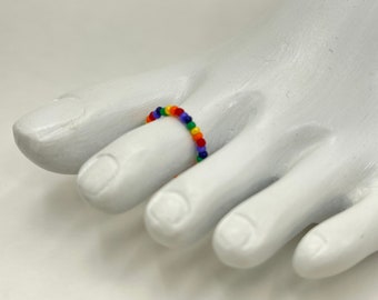 Gay Pride Toe Ring | Etsy