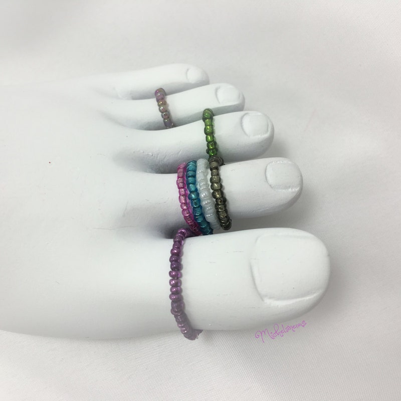 Elastic Toe Ring - Etsy