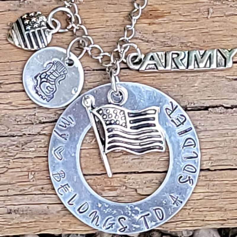 Army Necklace - Etsy