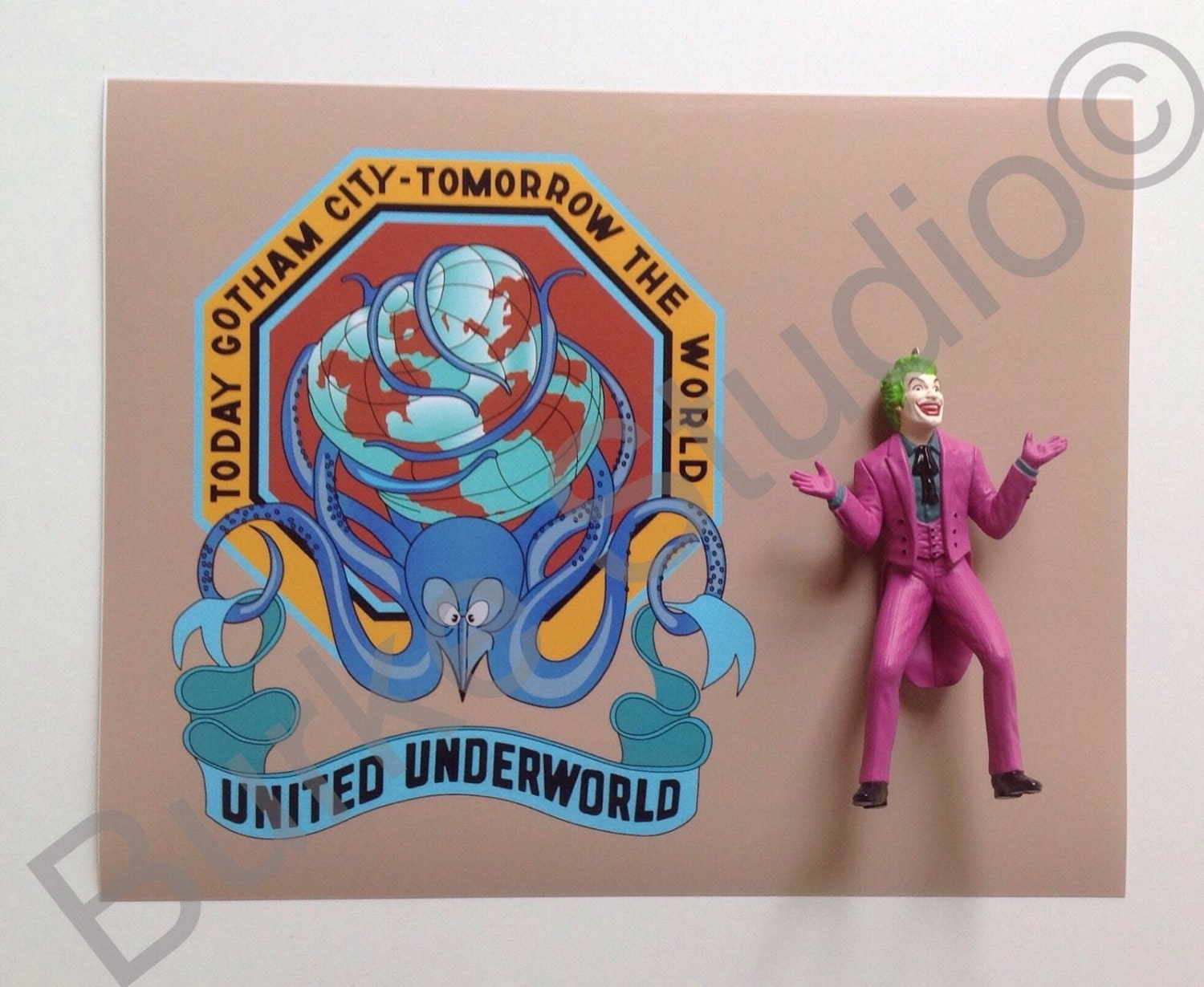 1966 Batman Movie UNITED UNDERWORLD Display Print for Your - Etsy