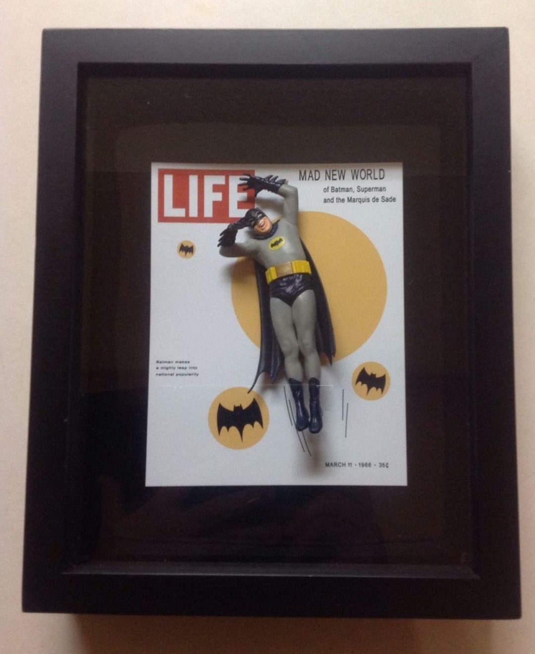 1966 Batman Life Magazine Display Print for Your 2014 Hallmark Ornament ...