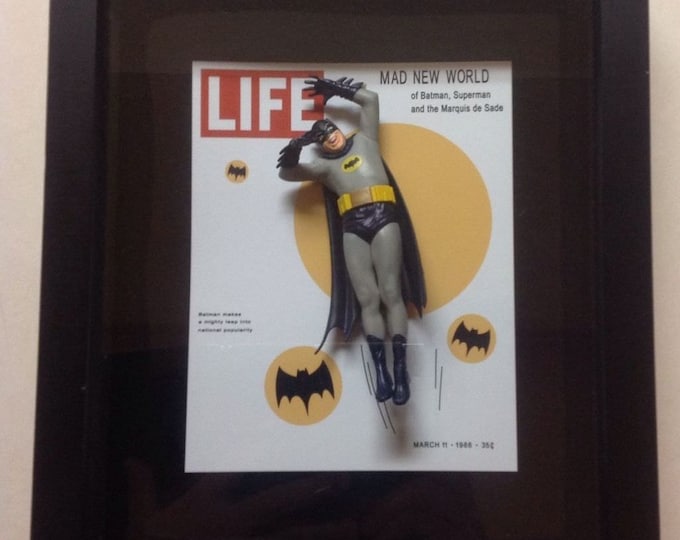 1966 Batman Life Magazine Display Print for Your 2014 Hallmark Ornament ...