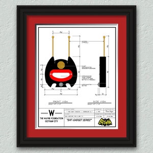 1966 Bat Radio "version A" Art Print Signed & Numbered by Artist ...