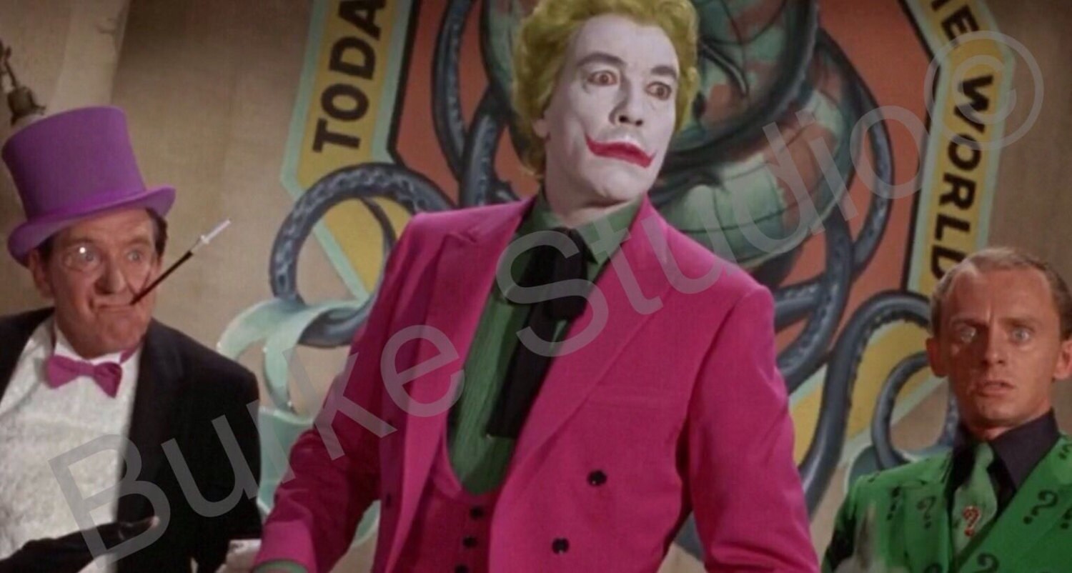 Iconic 1966 Batman Movie UNITED UNDERWORLD Display Print From the ...