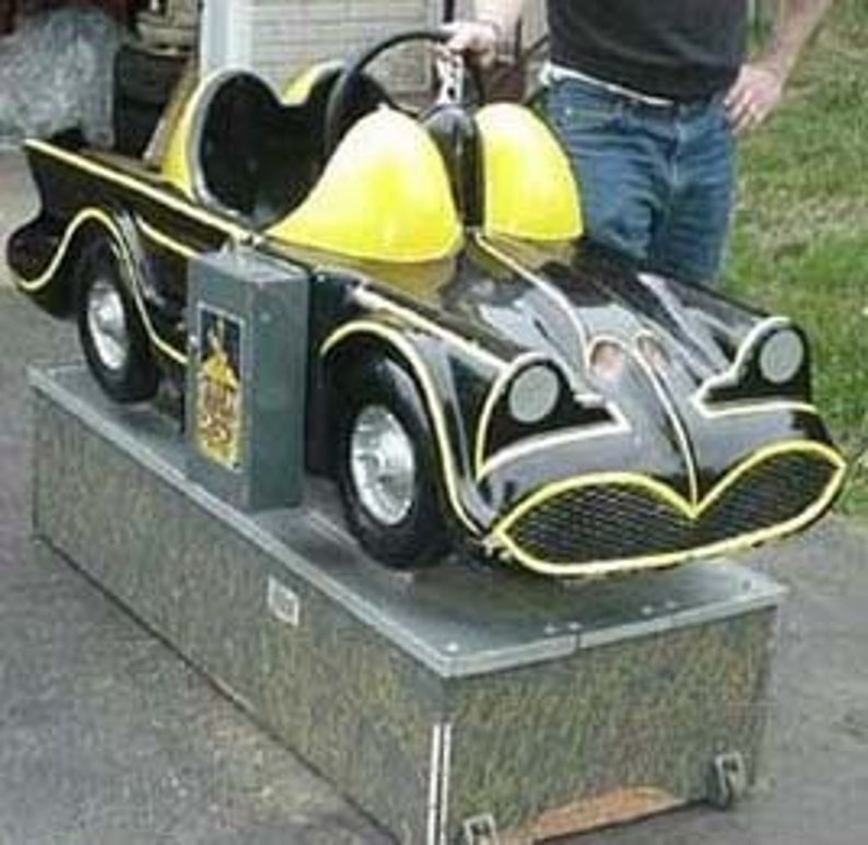 1966 Batmobile KIDDIE RIDE Artwork Very Limited - Etsy