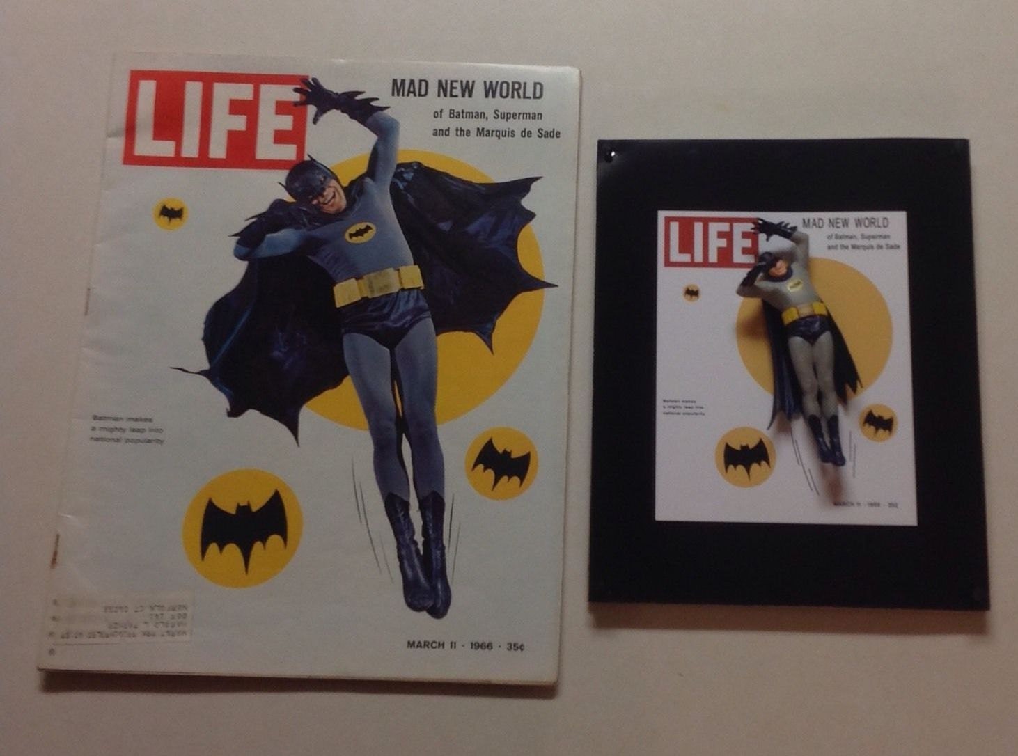 1966 Batman Life Magazine Display Print for Your 2014 Hallmark - Etsy
