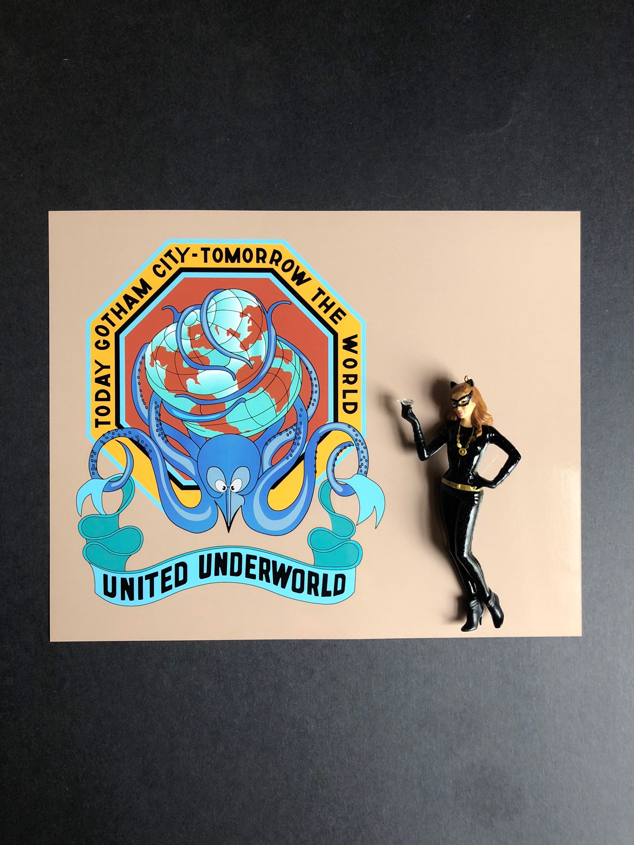 1966 Batman Movie UNITED UNDERWORLD Display Print for Your - Etsy