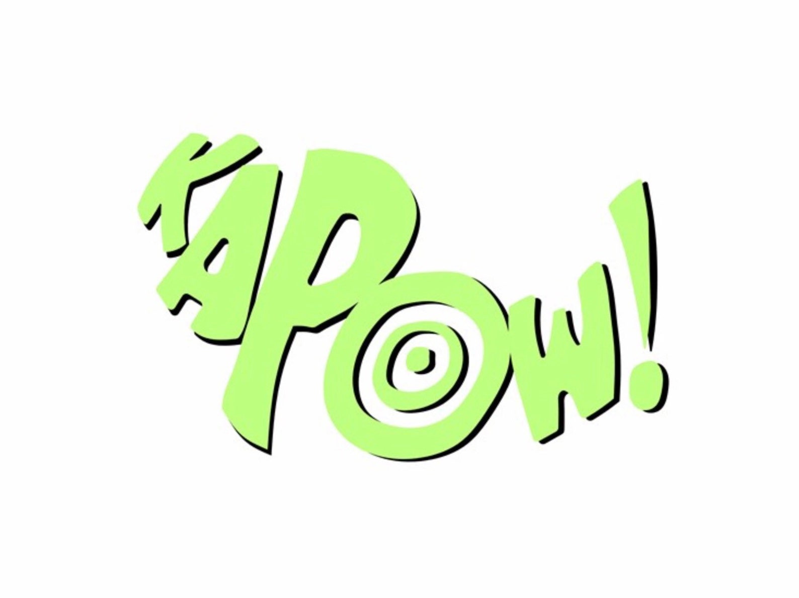 1966 Batman Screen Fight Words Art Set of 12 Prints: BIFF POW | Etsy